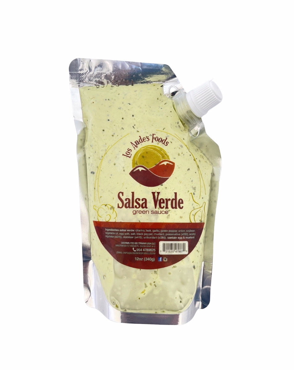 Salsa Verde (12 OZ) – Los Andes Foods Orlando