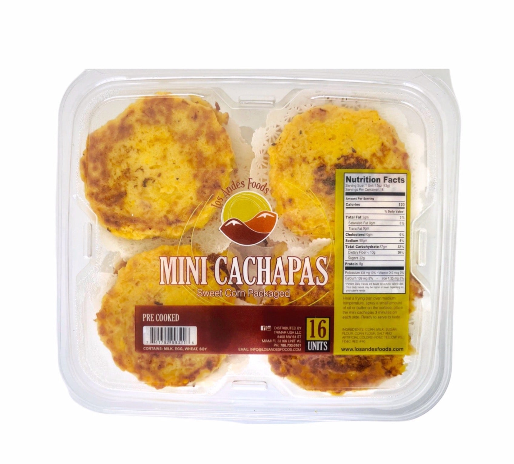 CACHAPAS Y AREPAS – Los Andes Foods Orlando